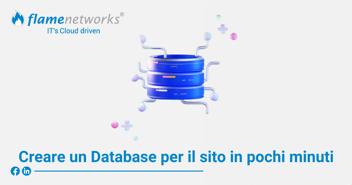 Creare un Database per il sito in pochi minuti